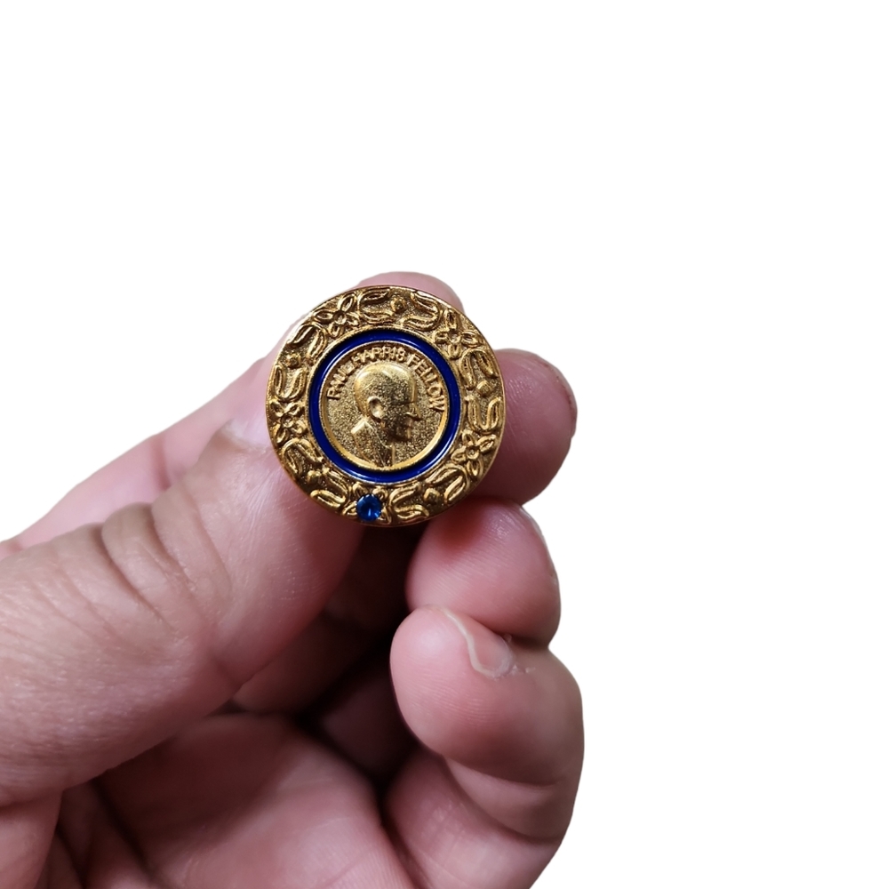 Vintage Rotary International Paul Harris Fellow 1 Sap… - Gem